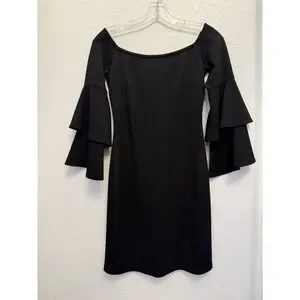 Socialite | Dresses | Socialite Cocktail Dress Xs Off Shoulder Bell ...